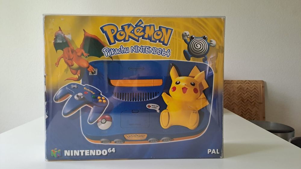 Nintendo 64 Pikachu Special Edition OVP N64 Pokemon NEU (Gebraucht) in ...