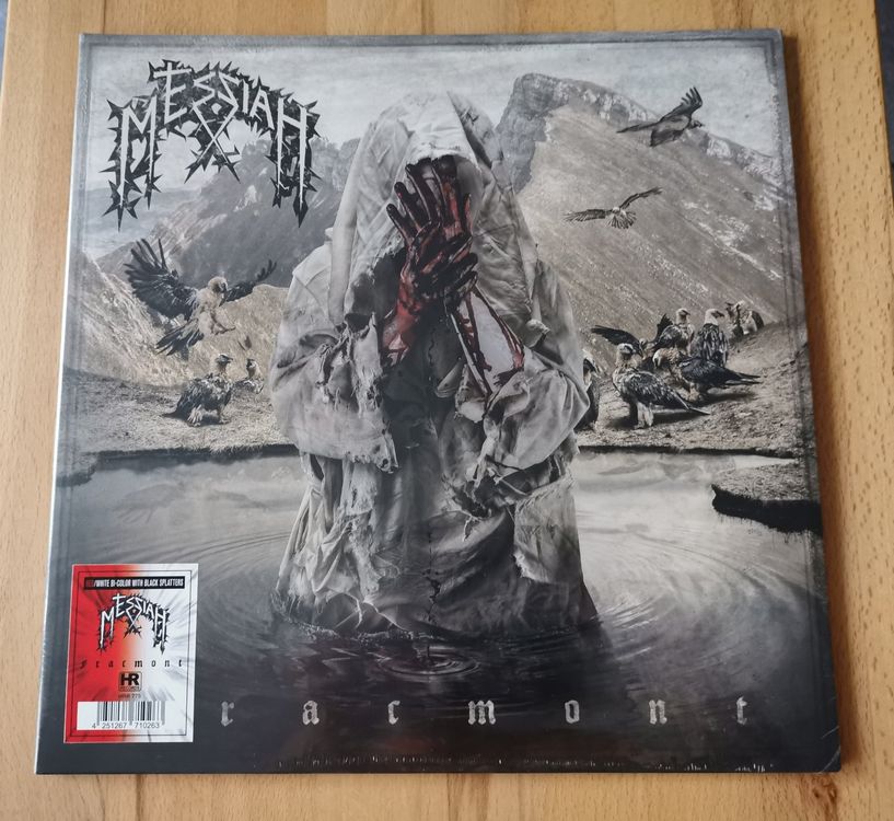 MESSIAH: Fracmont LP CH-Thrash / Death Metal SPLATTER Vinyl (Gebraucht ...