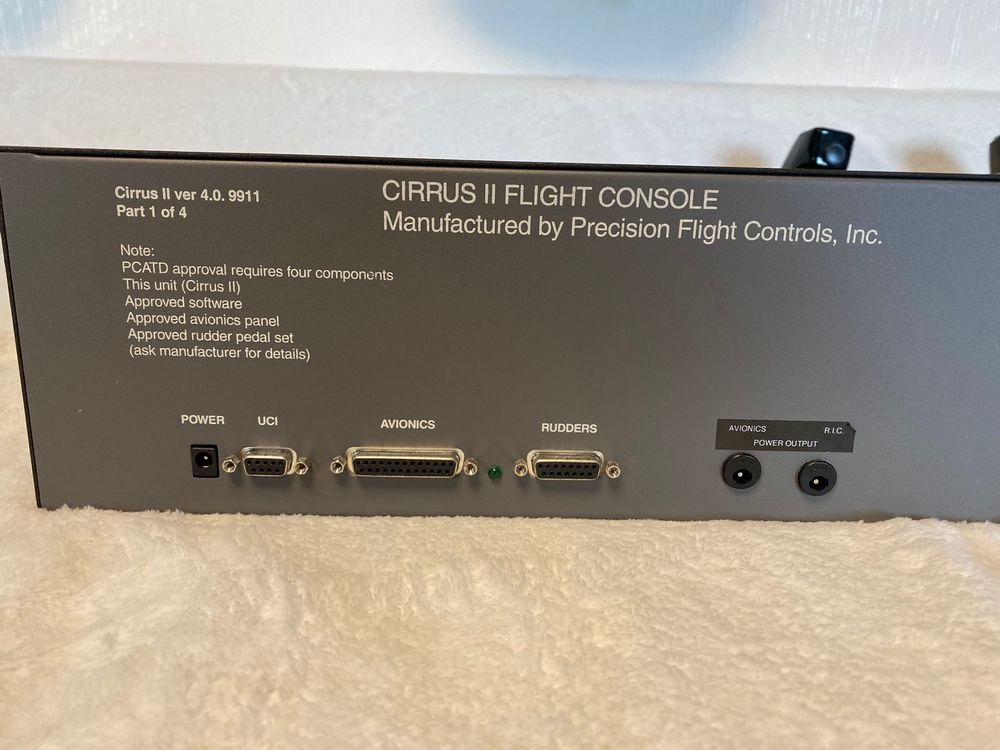 Flugsimulator Flight Simulator Konsole Cirrus II (Fly Elite) (Gebraucht ...