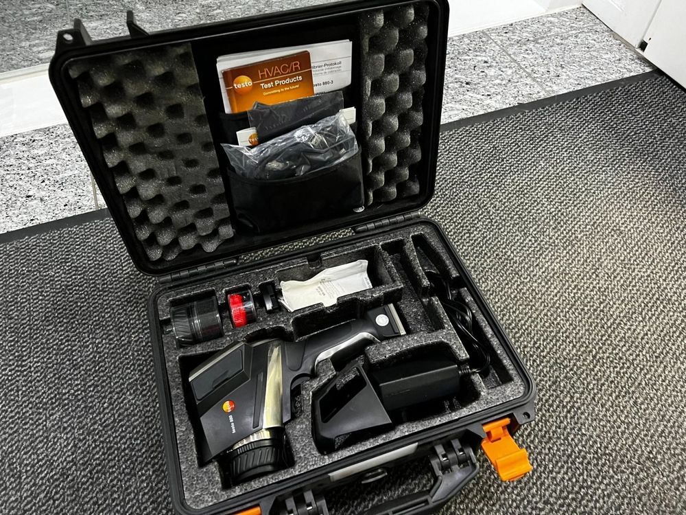 TESTO 880-3, Experten-Wärmebildkamera mit Akku, Koffer, etc (Gebraucht ...
