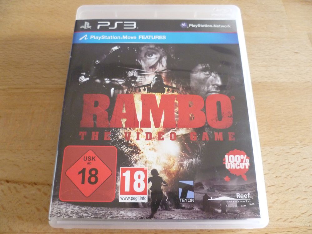 Rambo: The Video Game - Sony PS3 (Gebraucht) in Thalwil für CHF 35 – mit Lieferung auf Ricardo ...