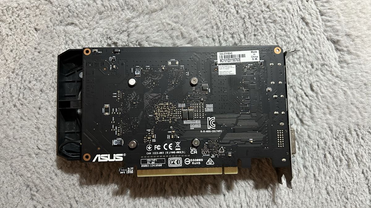 Asus Dual GTX 1650 4G Grafikkarte - Top Zustand! (Gebraucht) in Spiez ...