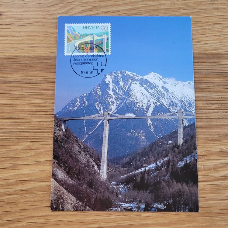 Maximum Karte Bern 1991 Pont | Kaufen auf Ricardo
