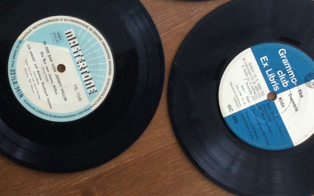 2 Schallplatten: The Tremble Kids / Peter Kunrath (1950er J) (Gebraucht ...