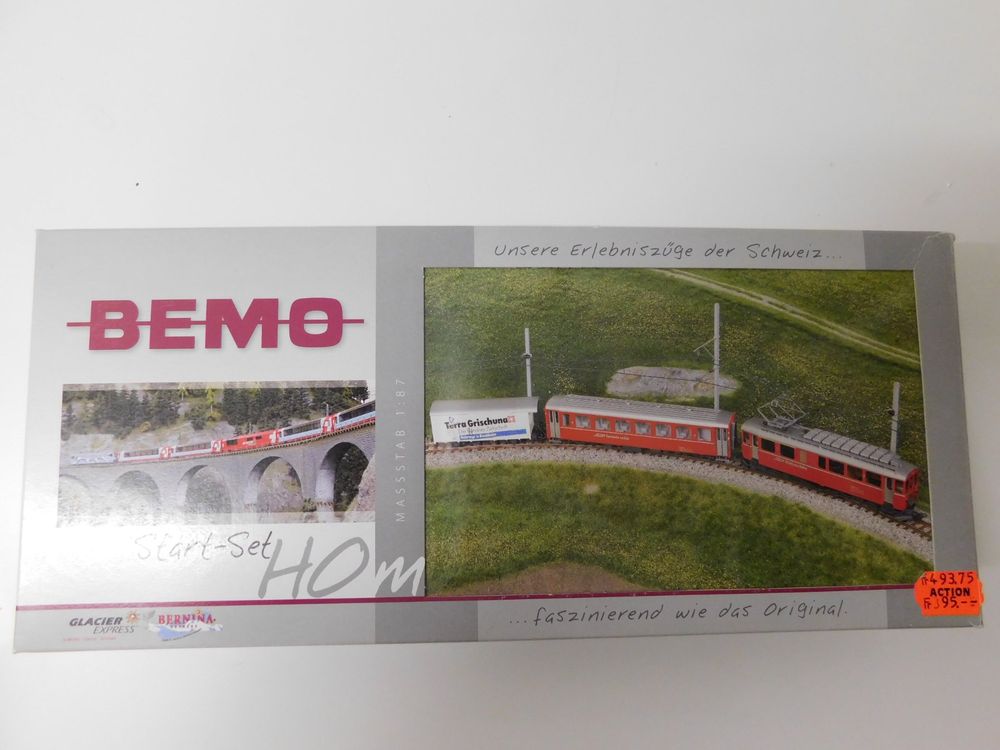 G118: Bemo Startset Digital, ohne Schienen (Neu (gemäss Beschreibung ...