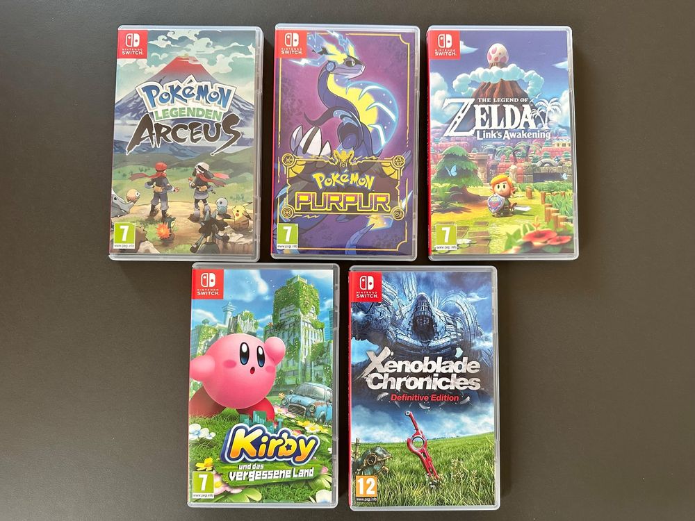 5 Switch Games | Kaufen auf Ricardo