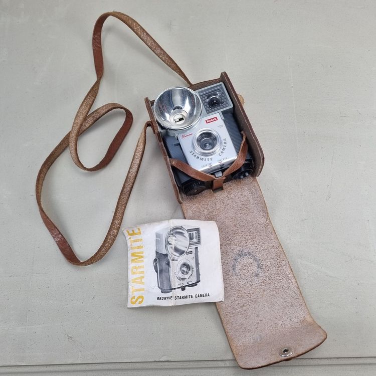 Kodak Brownie Starmite Camera 60erJahre Vintage mit Prospekt | Kaufen ...