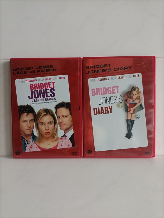 2 DVD Le journal de Bridget Jones + L’âge de raison (fr/uk) (D'occasion ...