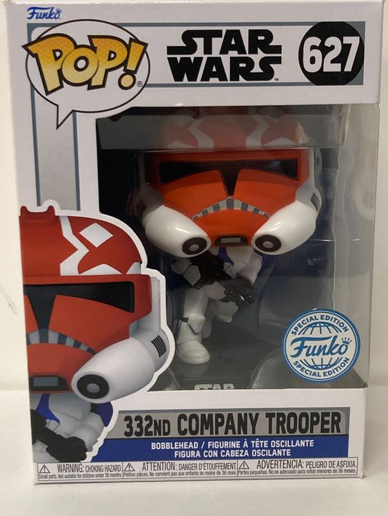 FUNKO POP! STAR WARS 627 special edition 332ND COMPANY TROO (Neu und ...
