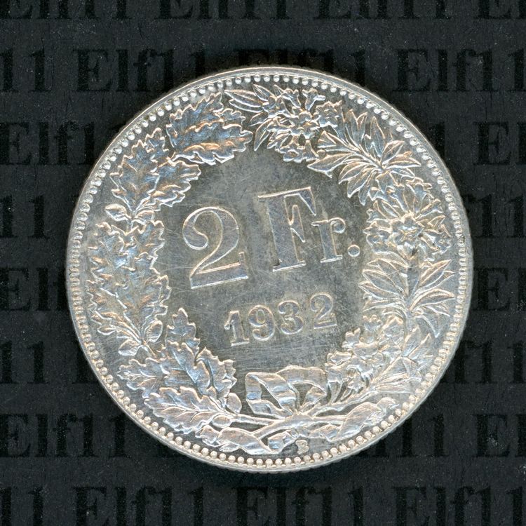 CHF___2.00 1932 vz+ 2 Franken | Kaufen auf Ricardo
