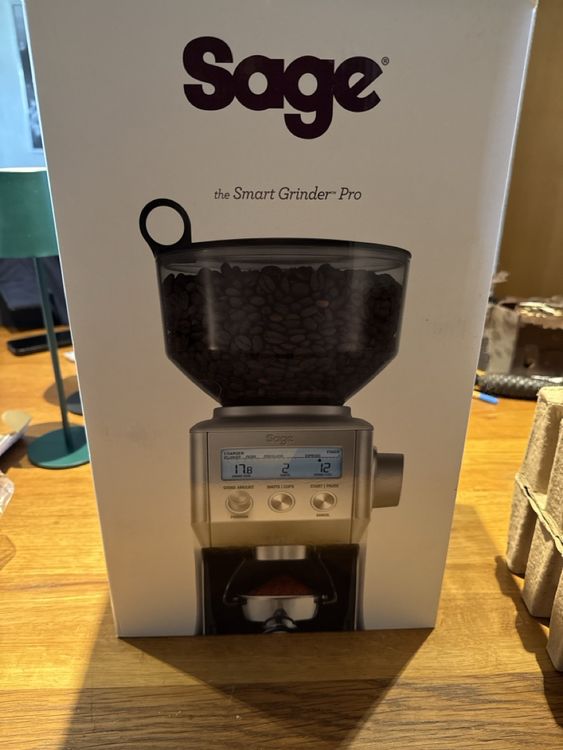 Sage the Smart Grinder Pro Kaffeemühle - Top Zustand! (Neu (gemäss ...