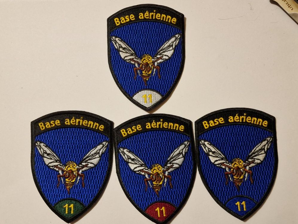 Luftwaffe Abzeichen WEF Badge 4x Base aérienne 11 Payerne (Neu (gemäss ...