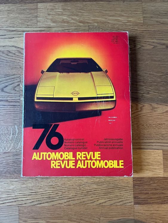AUTOMOBIL REVUE 1976, 1978, 1979 & 1988 | Kaufen auf Ricardo