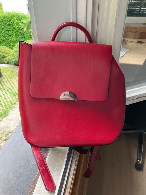 ♥ süsser Zara Rucksack rot - perfekt für City-trips ♥ | Kaufen auf Ricardo
