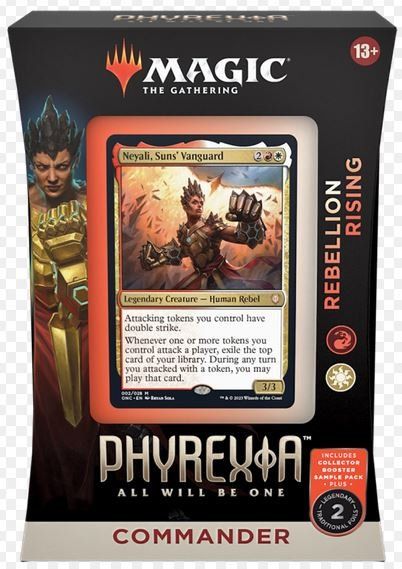Magic Phyrexia: Commander Deck Rebellion Rising ROT (Neu und ...