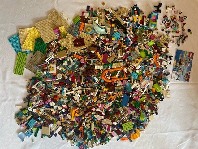 Lego Friends Lot/Konvolut 4.5Kg inkl. Figuren (ca.20Stk.) (Gebraucht ...