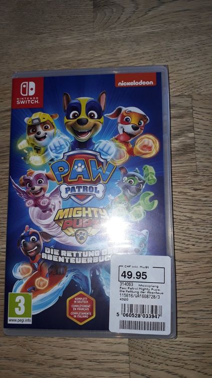 Paw Patrol - Mighty Pups-Nintendo Switch (Neu und originalverpackt) in ...