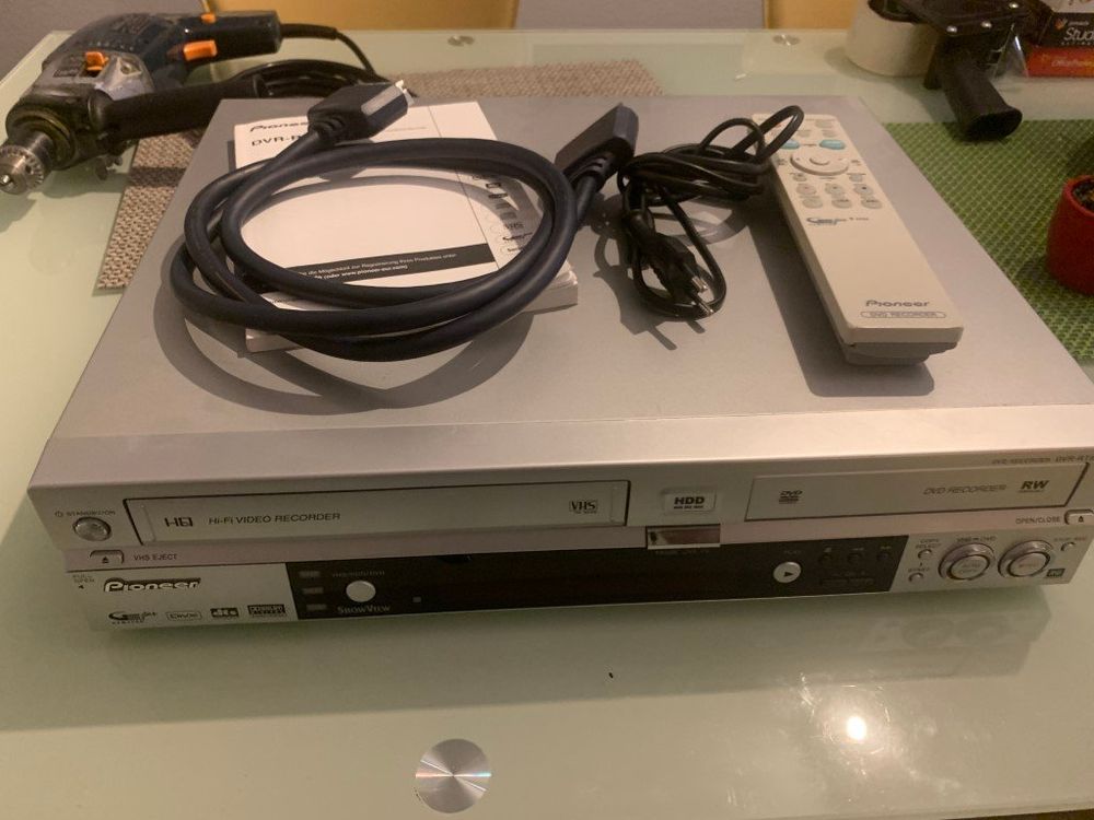 Super Pioneer DVR-RT602H-S DVD-HDD-VHS Recorder Dubbing (Gebraucht) in ...