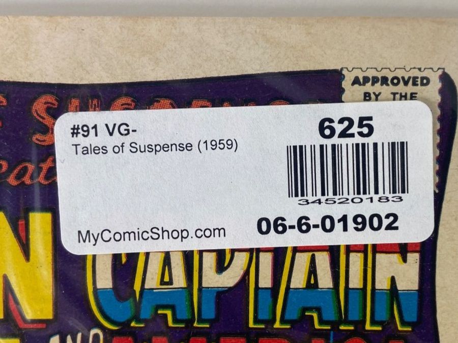 Tales of Suspense (1959) #91 VG- 3.5 (Gebraucht) in Boudry für CHF 15 ...