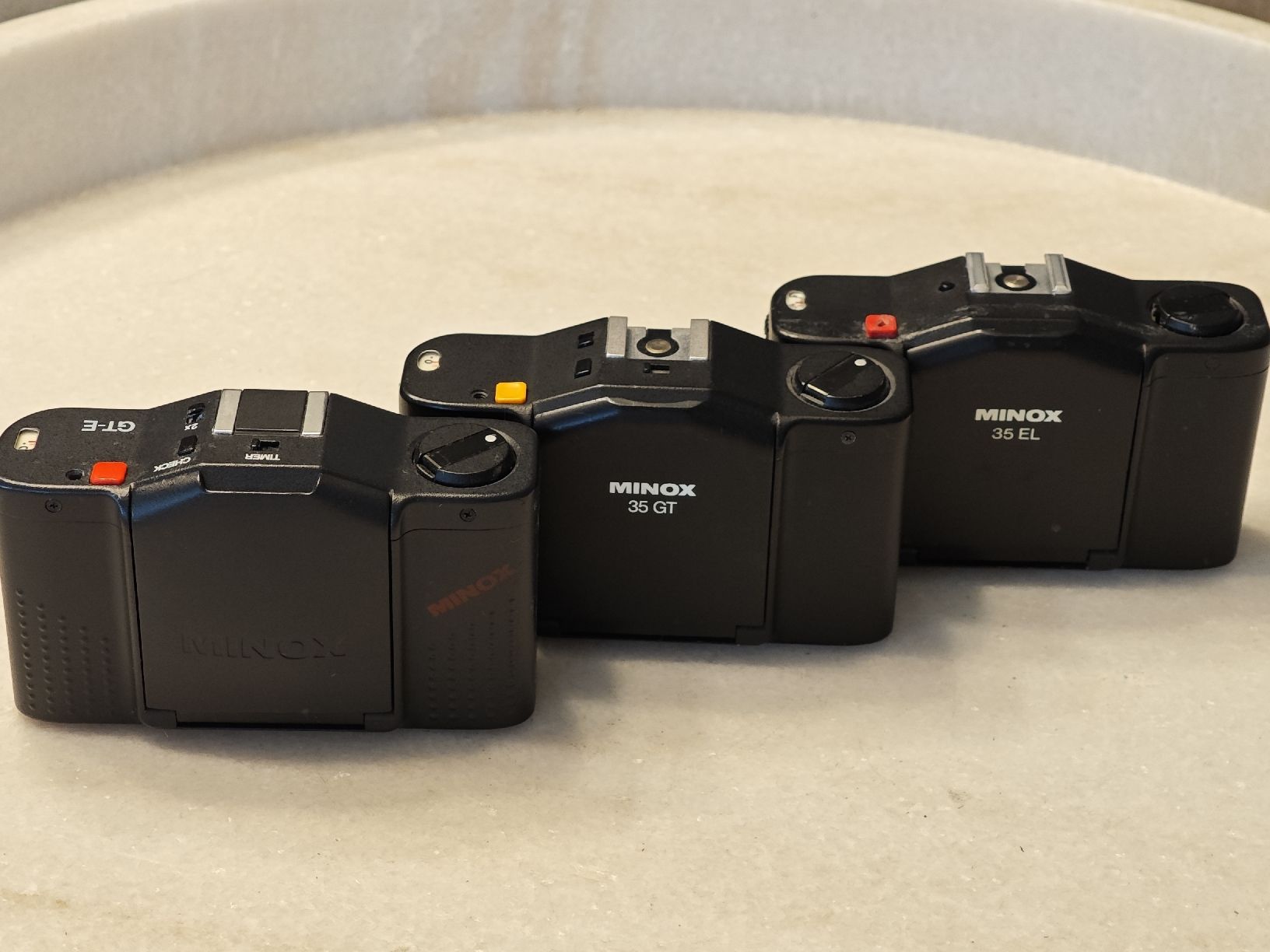 Minox 35 GT, EL & GT-E - Classic Film Cameras Bundle! (54) (Defekt) in ...