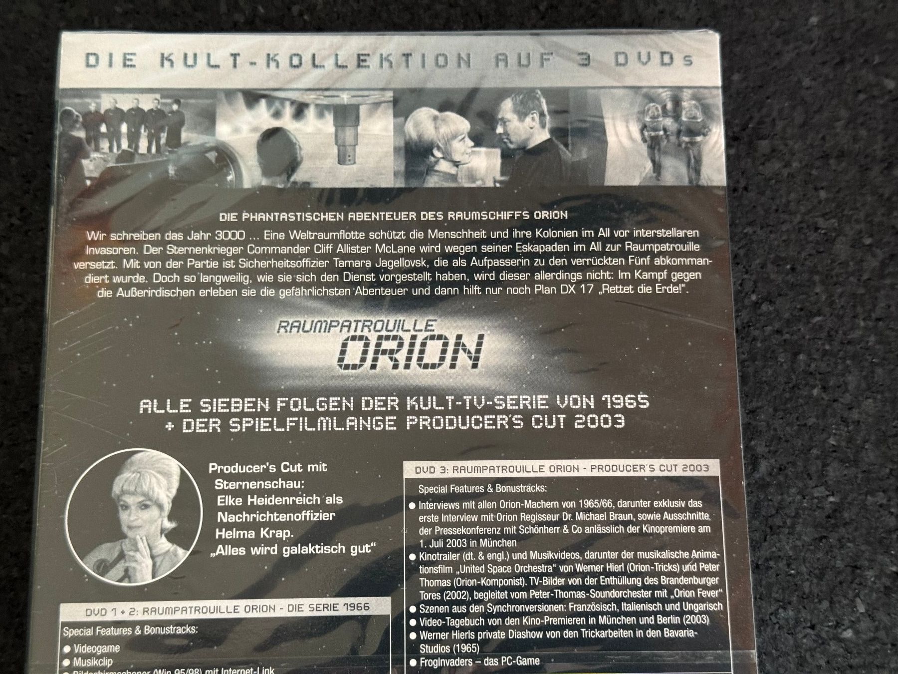 Raumpatrouille ORION DVD Doppelpack Folgen 1-7 (D) (Neu (gemäss ...