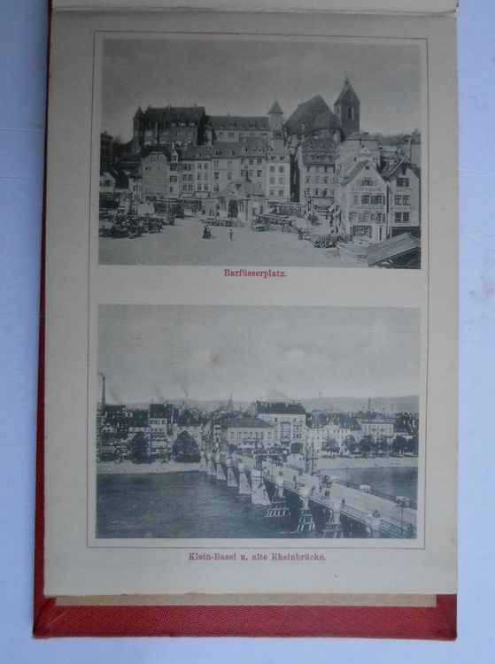 Basel. Album mit Ansichten in Lichtdruck. ca 1910. (Gebraucht) in Basel für CHF 25 – mit ...