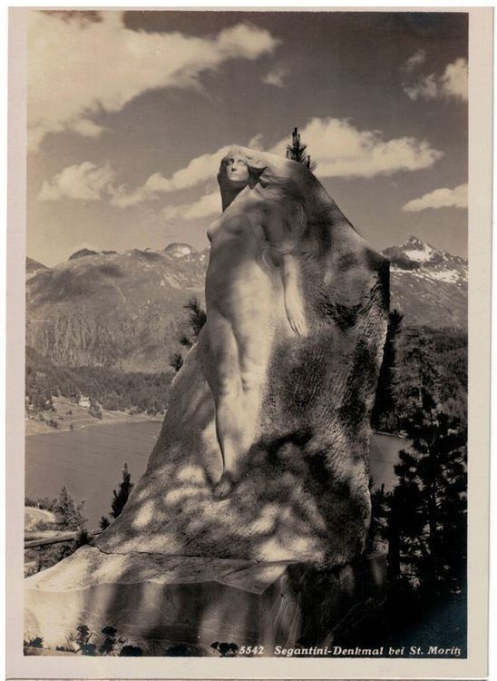 St. Moritz, Segantini-Denkmal (Gebraucht) in Frauenfeld für CHF 1 – mit ...