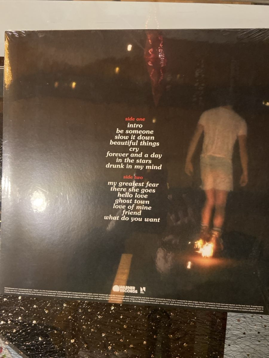 Benson Boone - Fireworks & Rollerblades LP - Clear Vinyl (Neu und ...