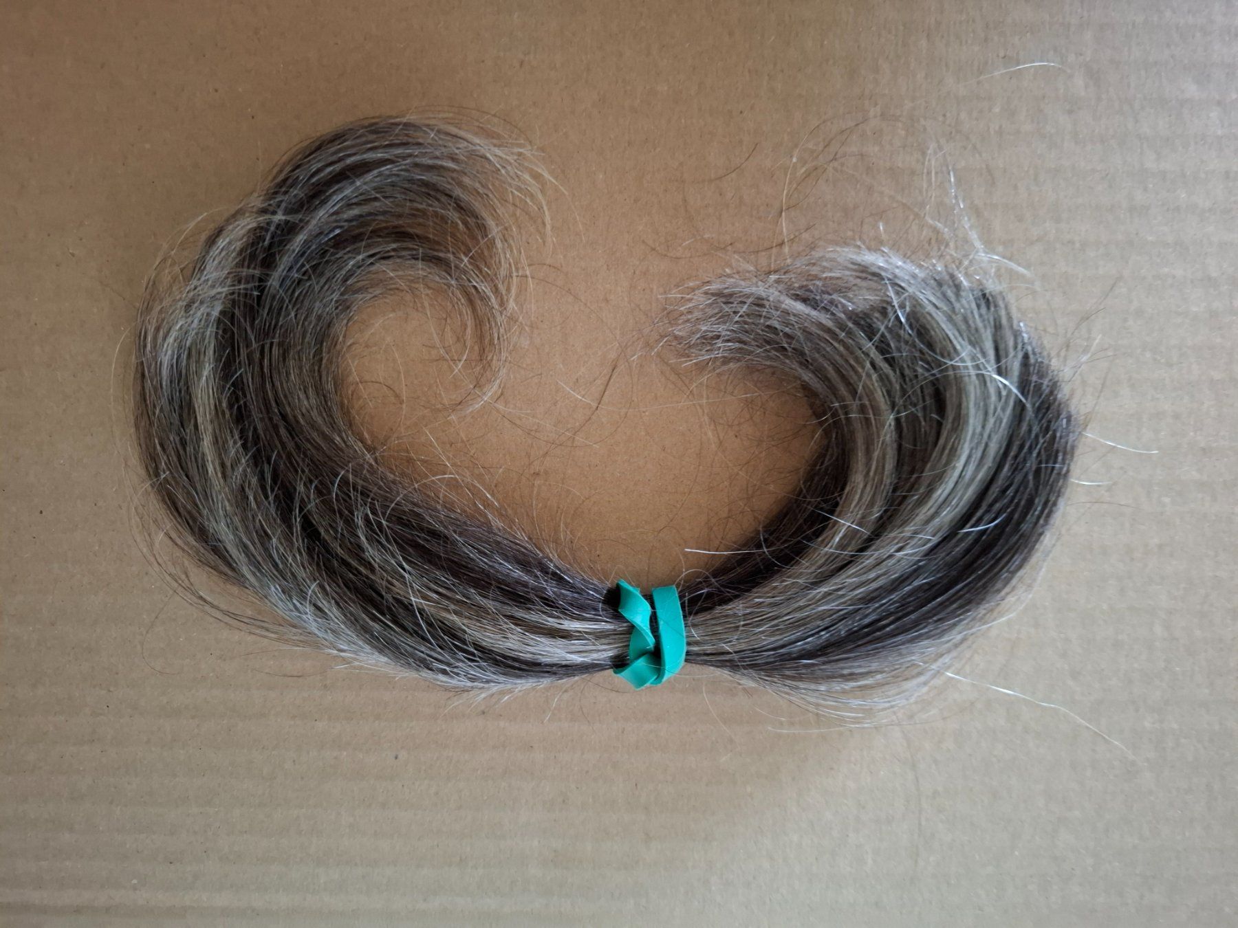 Echt Haar für Perrücken, Haarteile oder Haarverlängerung (Gebraucht) in ...