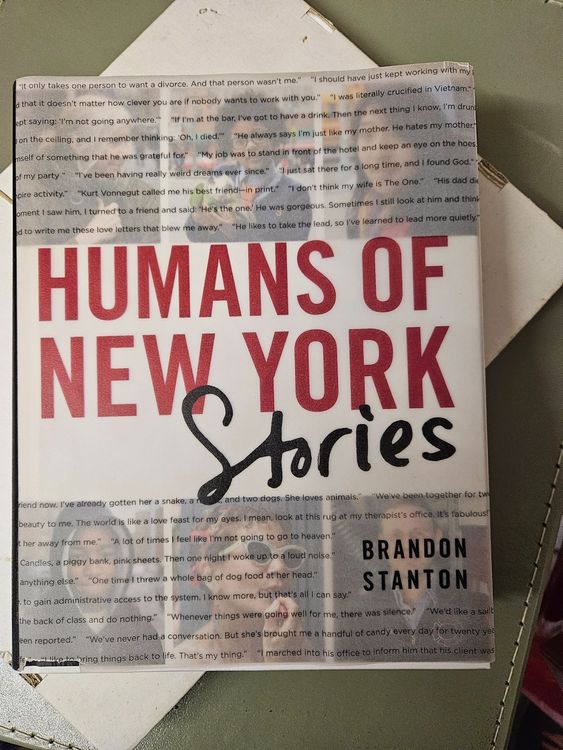 Libro di Brandon Stanton "Humans of New York stories" | Kaufen auf Ricardo