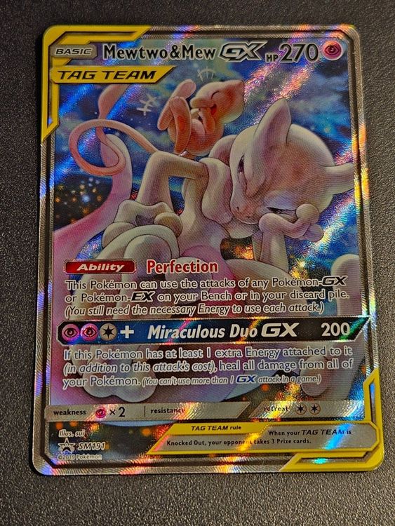 Pokemon : Mewtwo & Mew GX (SM 191) - TT ALT - SM PROMO - US | Kaufen ...