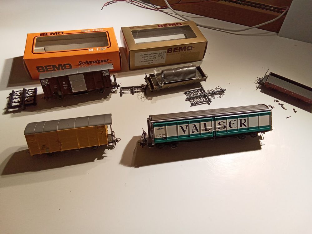 BEMO GÜTERWAGEN HOm RhB und FO ( MGB) | Kaufen auf Ricardo