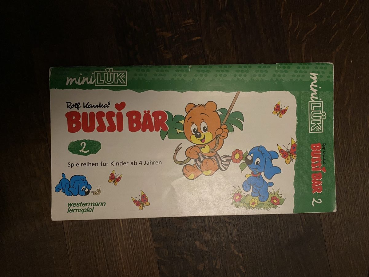 Mini Lük Heft Bussi Bär 2 - Lernspiel für Kinder ab 4 J. (Gebraucht) in ...