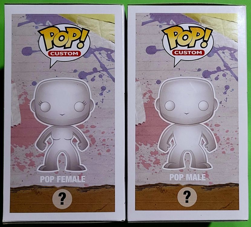 Funko Pop Custom Female / Male (Neu und originalverpackt) in Montet ...