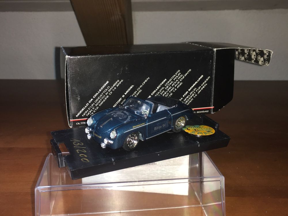 Porsche EMMENTALER MODELL AUTOCLUB 1/43 Speedster Lim. 200 (Neu (gemäss ...