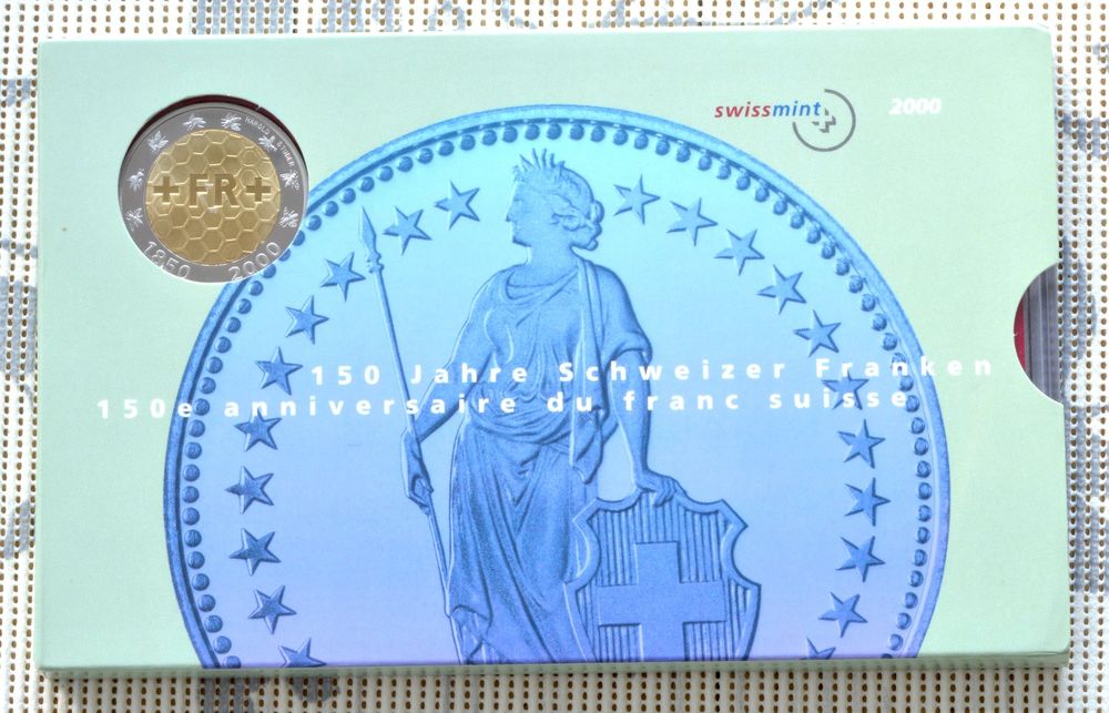 Münzsatz 150 Jahre Schweizer Franken 2000 stgl (Neu und originalverpackt) in Oberglatt ZH für ...