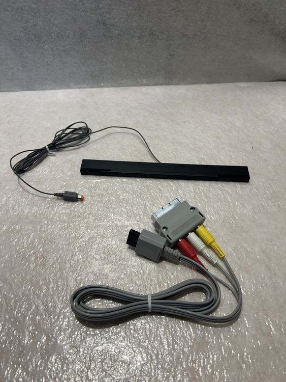 Wii Sensor Bar mit Kabel und Adapter (Neu (gemäss Beschreibung)) in ...
