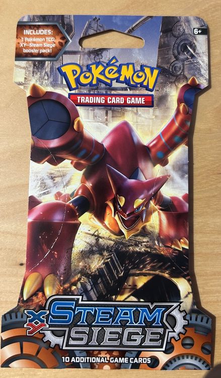 Steam Siege Booster Pack Blister SEALED Pokémon (Neu und ...