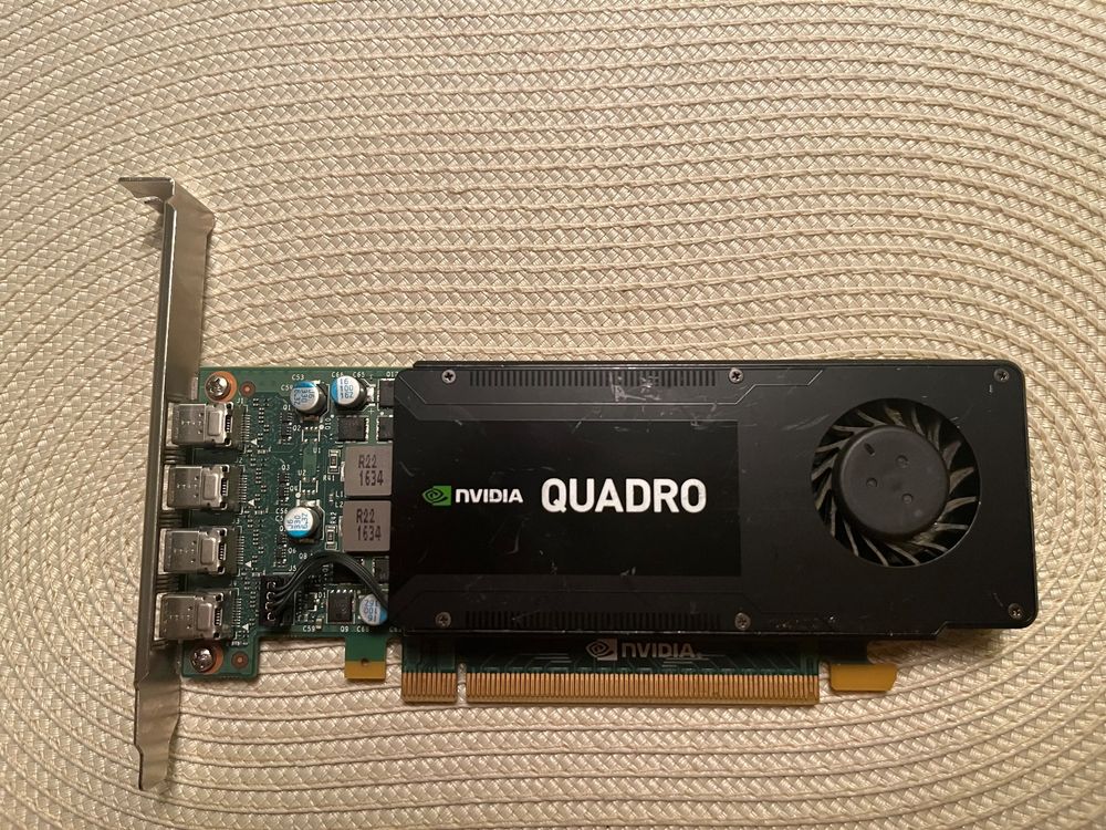 Nvidia QUADRO K1200 mit 4GB RAM in gutem Zustand (Gebraucht) in ...