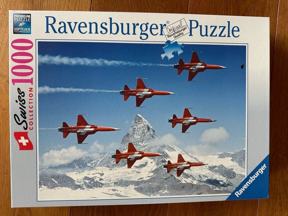 Ravensburger Puzzle 1000 Teile Matterhorn Patrouille Suisse | Kaufen auf Ricardo