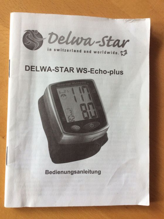 Blutdruckmesser Handgelenk (Delwa-Star) (Gebraucht) in Biel/Bienne für ...
