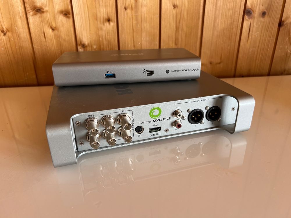 Matrox MXO2 LE I/O-Box mit MXO2 DOCK (Gebraucht) in Andermatt für CHF ...