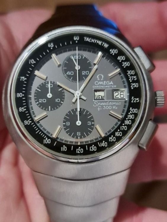 OMEGA LOBSTER Speedsonic f300 Sehr guter Zustand - Cal. 1255 | Kaufen ...