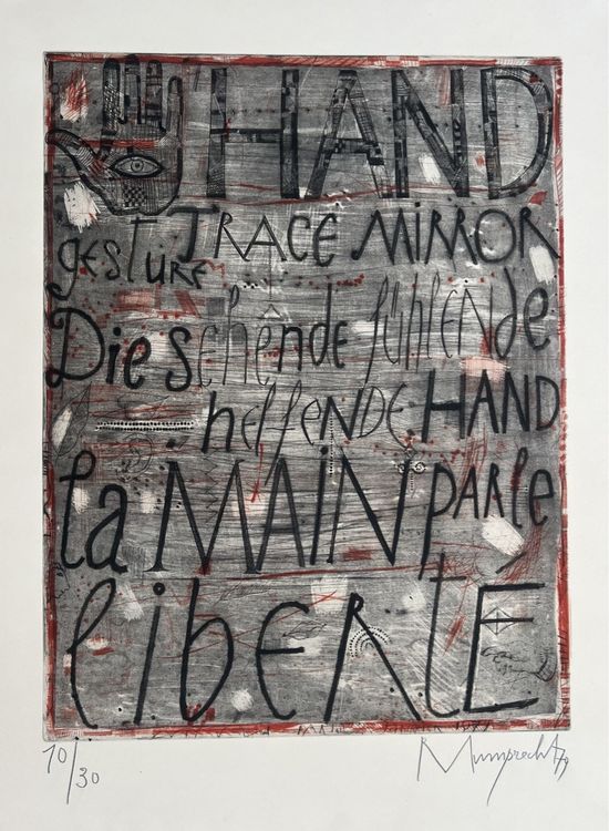 Rudolf Mumprecht, handsigniert/nummeriert (Gebraucht) in Rain für CHF 250 – nur Abholung auf ...