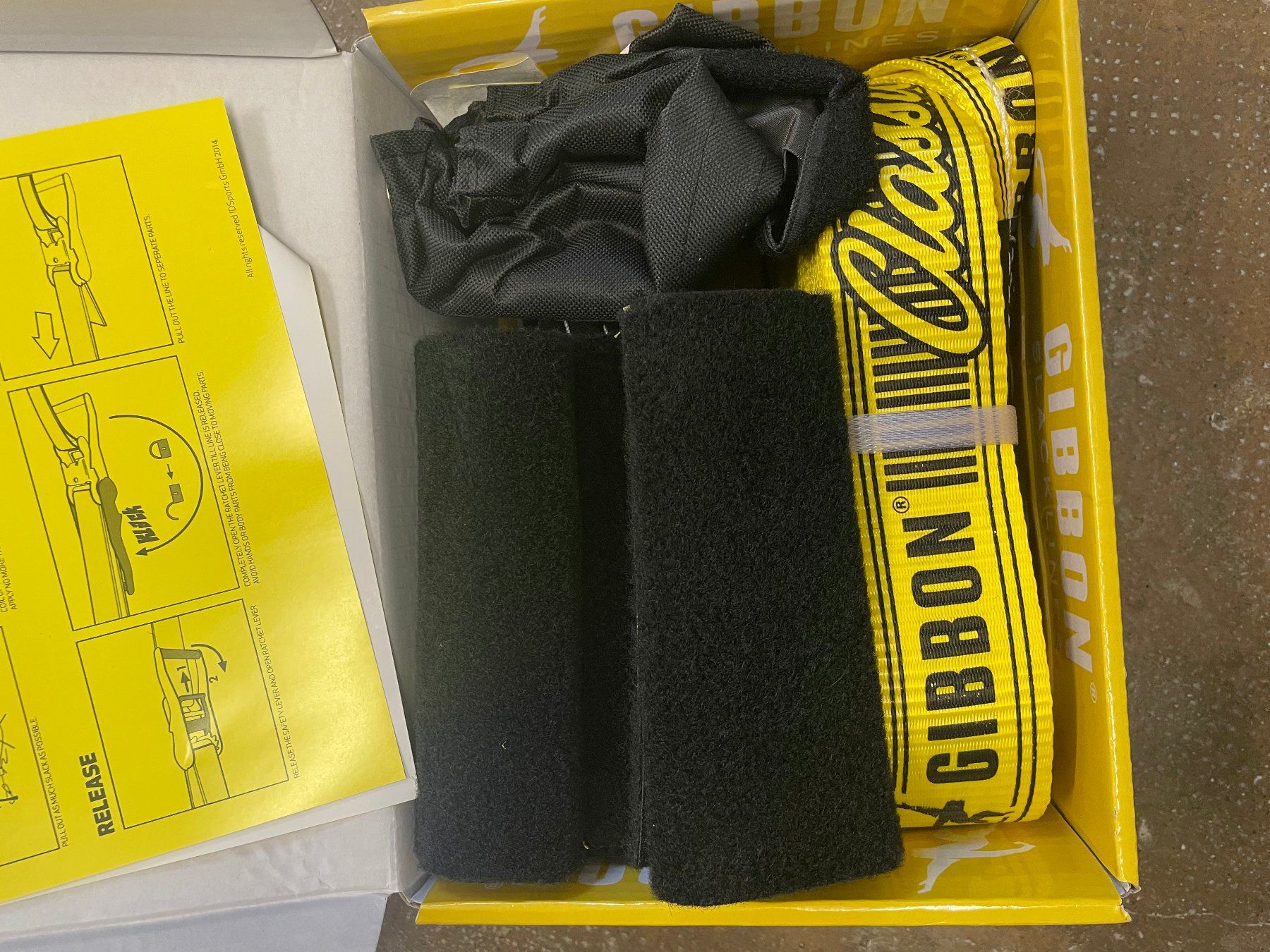 Gibbon Slackline Classic Line, 15m, neuwertig, OVP! (Neu und ...