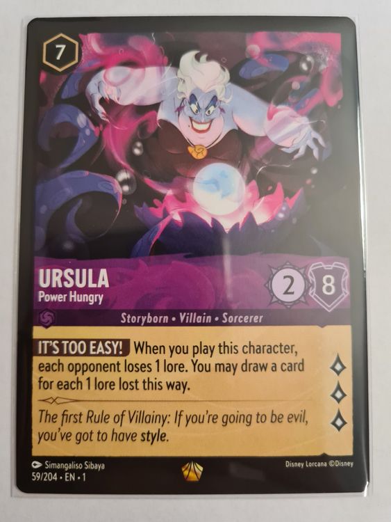 Lorcana, Ursula - Power Hungry, 059 | Kaufen auf Ricardo