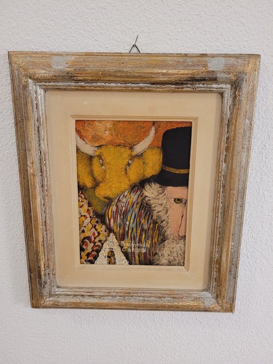 Tolles Ölbild vom bekannten Maler Raimondo Cardelli Italy | Kaufen auf ...