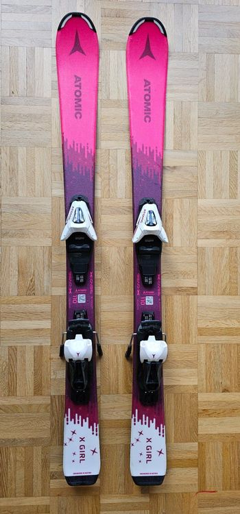 Skis Atomic X Girl 110 cm rose / violet (Gebraucht) in Genève für CHF 39 – nur Abholung auf ...