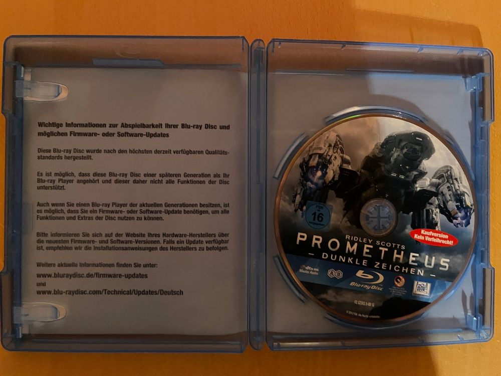 BD Prometheus - Dunkle Zeichen (Gebraucht) in Bichelsee für CHF 2 – mit Lieferung auf Ricardo kaufen