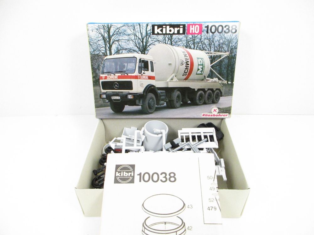 Kibri H0 10038 Mercedes-Benz LKW Silo Transport (Neu und ...